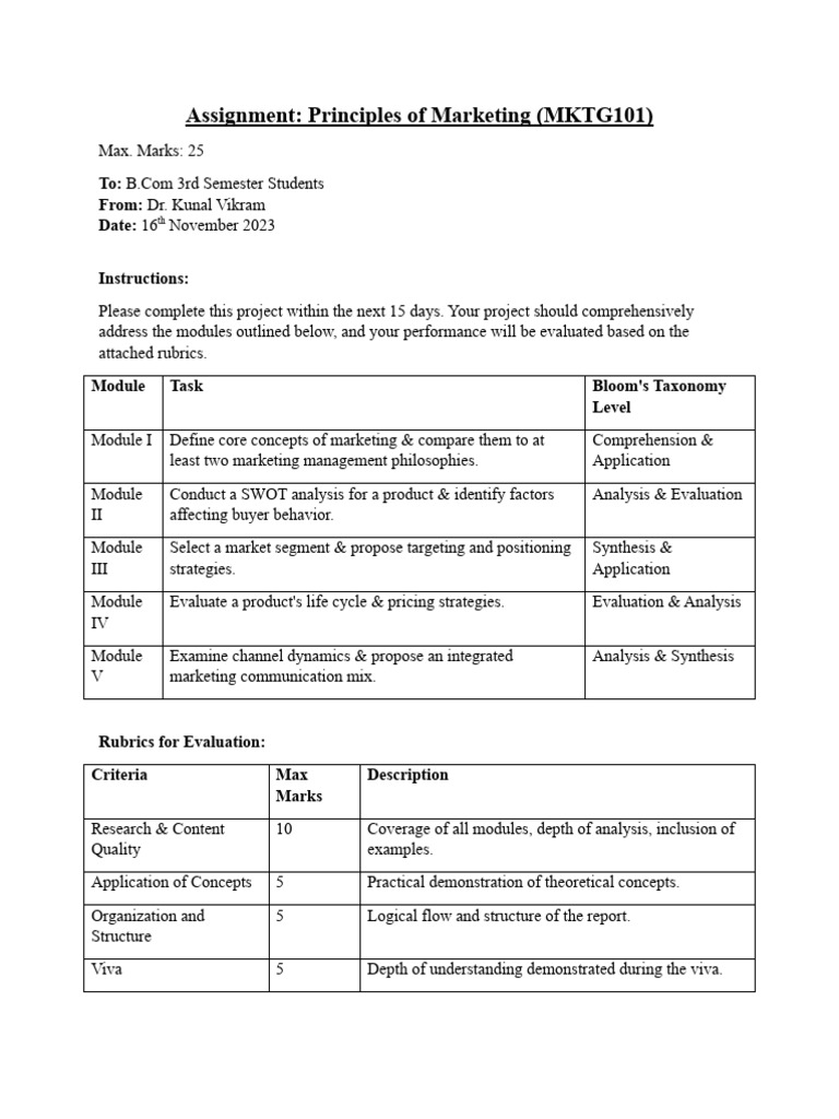Assignment Bcom3 | PDF | Marketing | Market Segmentation