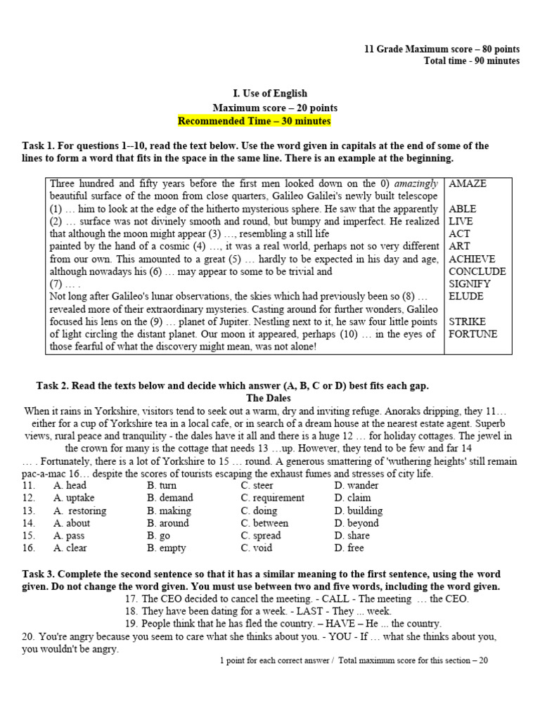 Eng11 1 Tasks | PDF | Interest | Loans