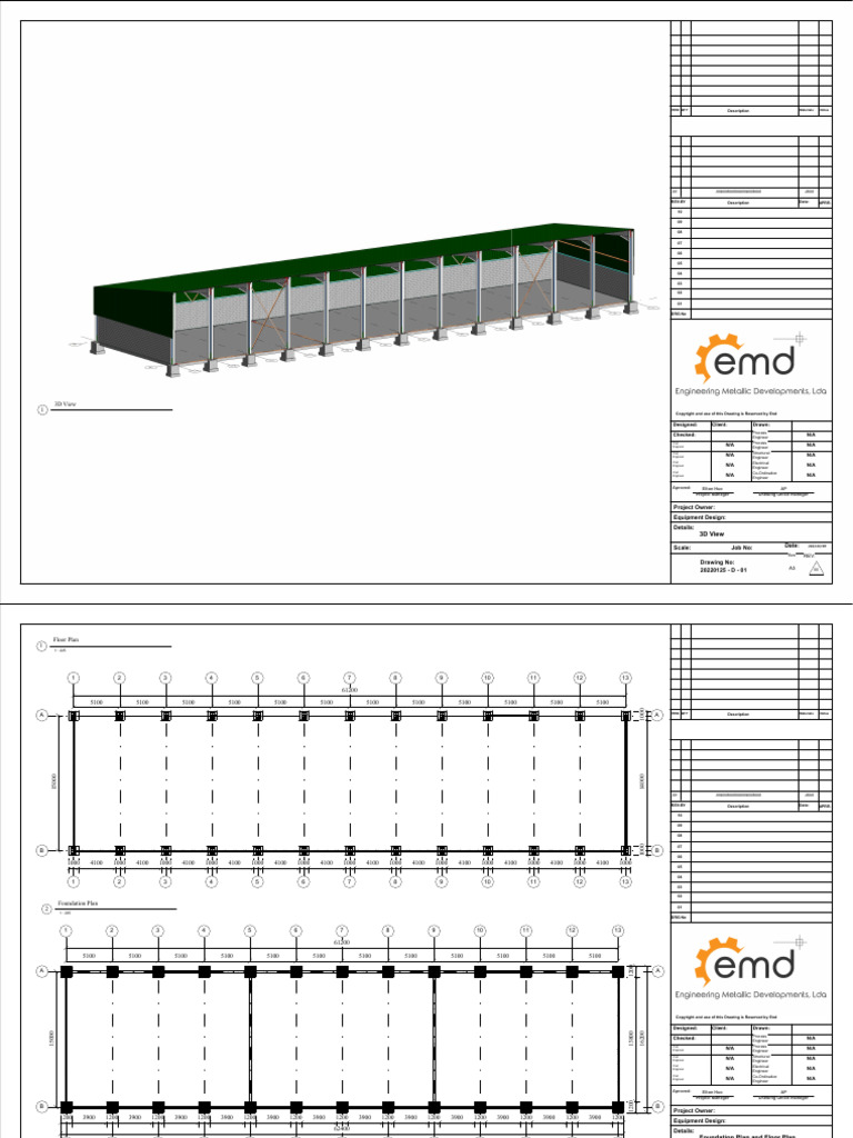 Warehouse Final01 | PDF | Building | Structural Engineering