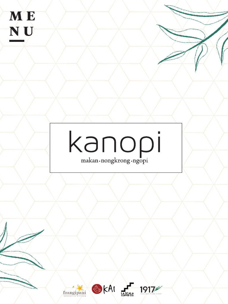 Kanopi Menu 23 Juli 2022 | PDF | Cuisine | Southeast Asian Cuisine