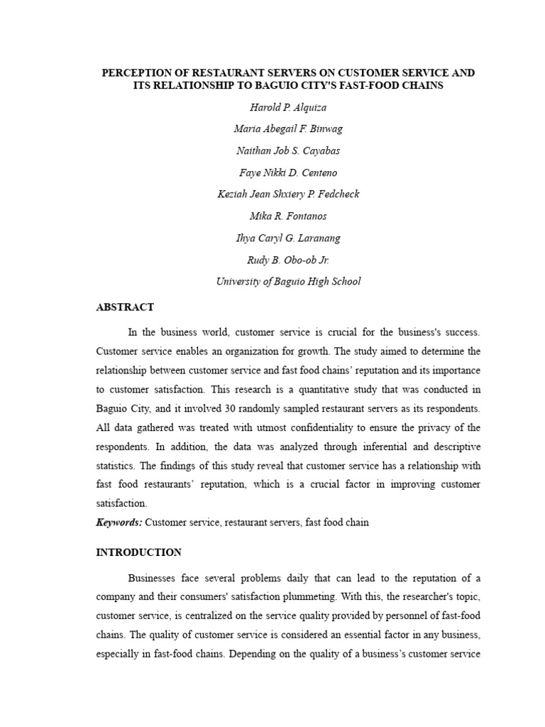Final Research Manuscript | PDF | Survey Methodology | Quantitative ...