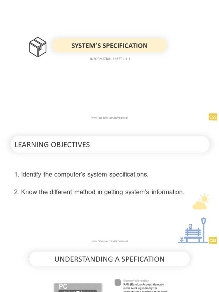 System Specification | PDF | Usb | Random Access Memory