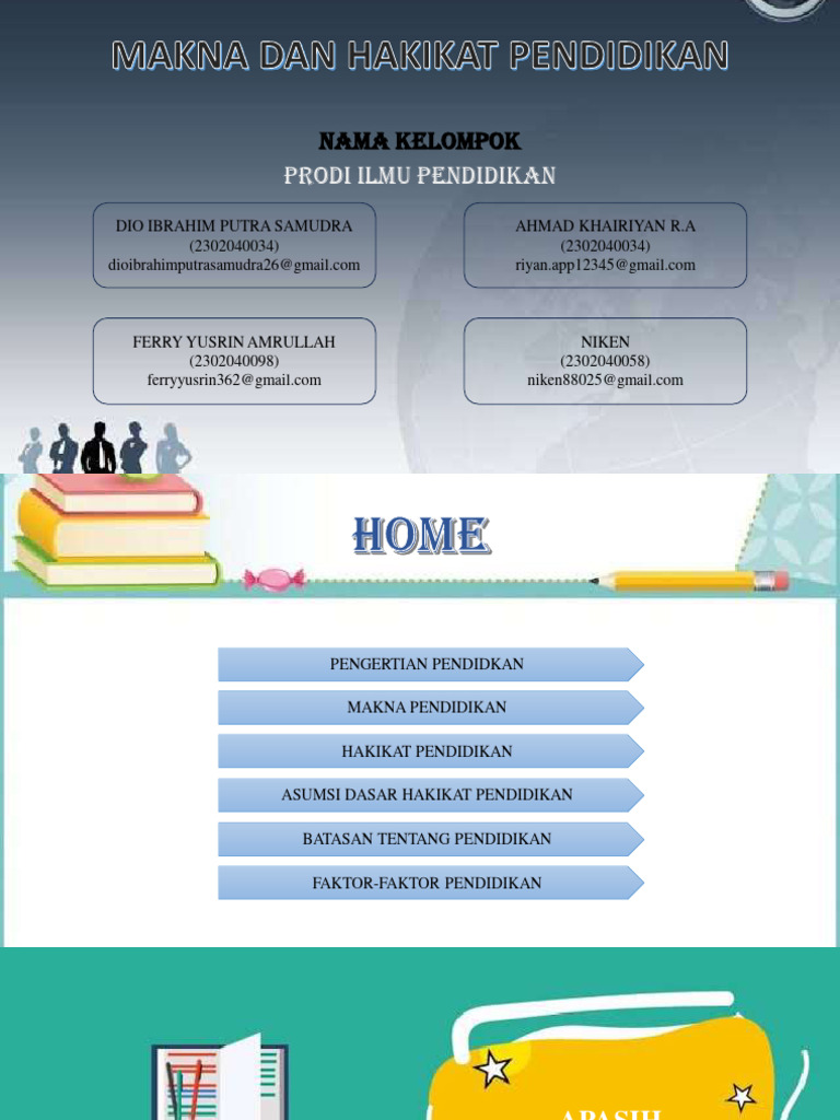 Makna Dan Hakikat Pendidikan | PDF