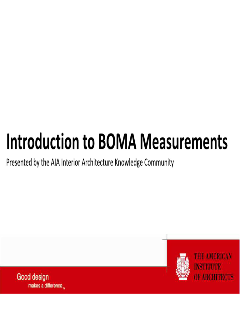 BOMA - Slide 1 | PDF