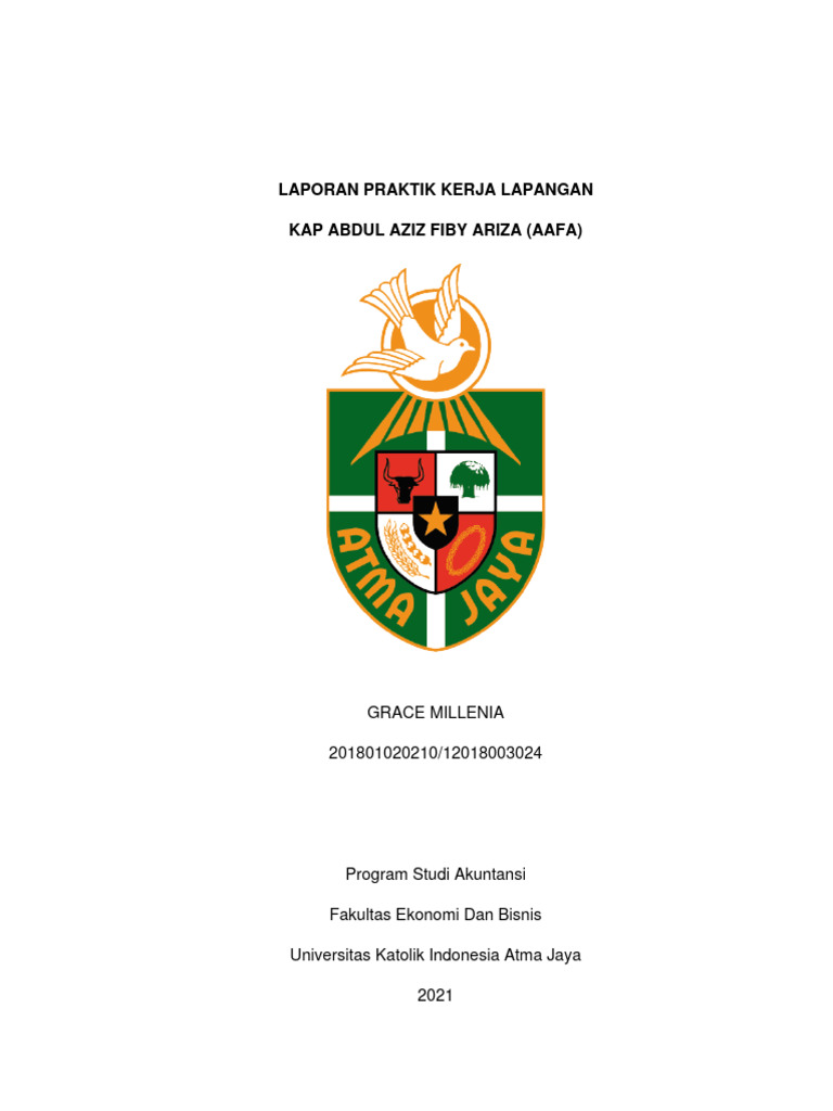 Laporan PKL KAP Abdul Aziz Fiby Ariza | PDF | Bisnis