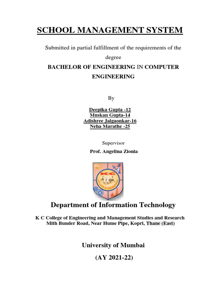 Mini Project Report | PDF | Usability | Information Science