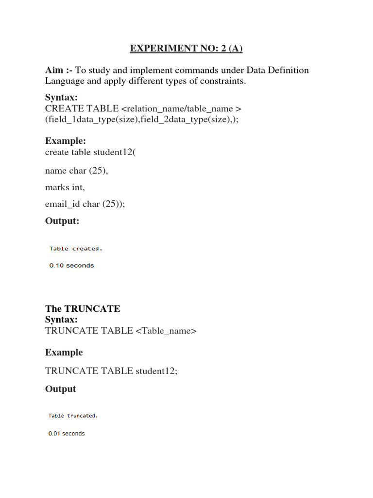 SQL Output | PDF | Data Management Software | Cybernetics