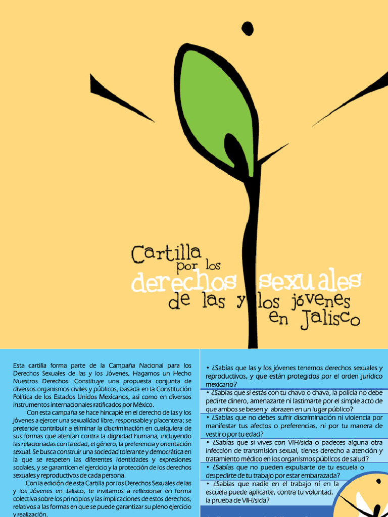 Cartilla De Derechos Sexuales Pdf