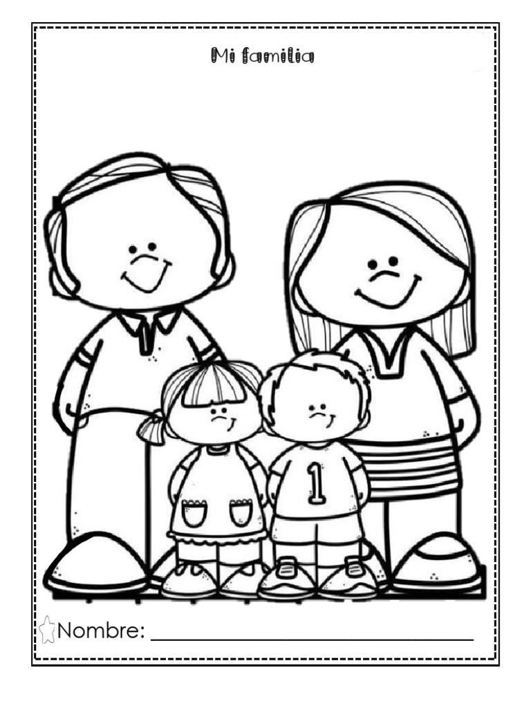 Actividades Creativas sobre Mi Familia | PDF | Arte | Relaciones ...