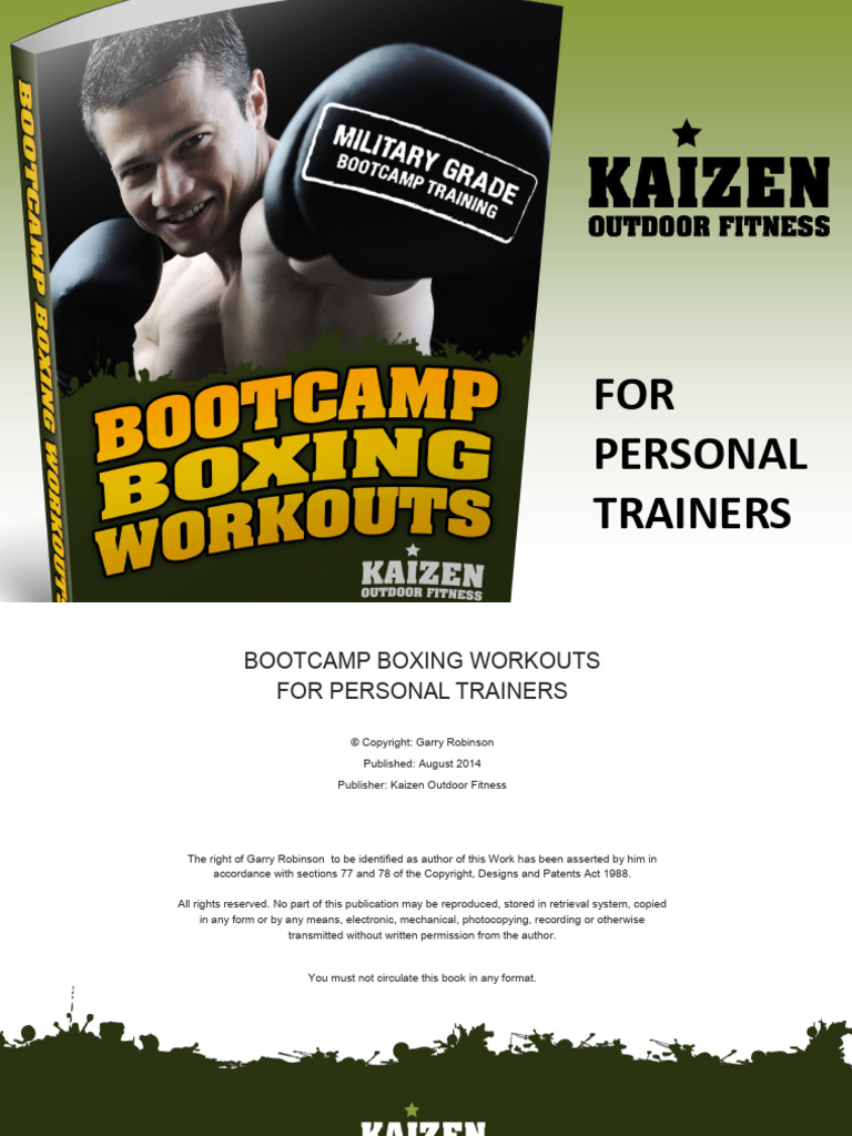 Bootcamp Boxing Workouts | PDF | Combat Sports | Entertainment
