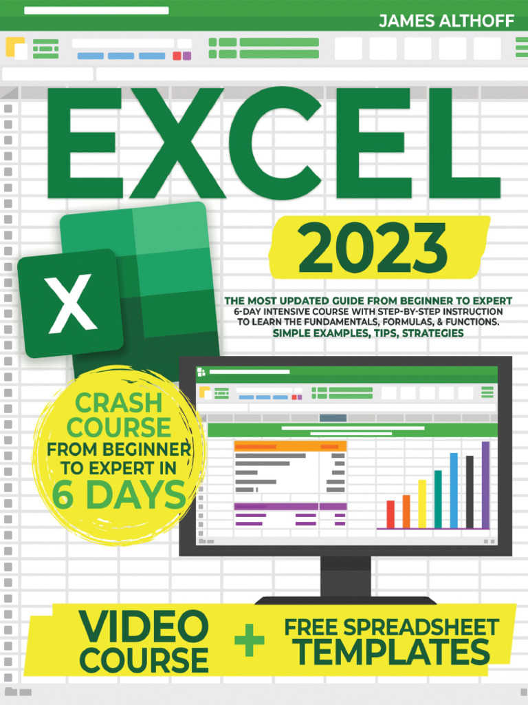 Althoff, James - Excel 2023 - The Most Updated Guide From Beginner To Expert (2023) | PDF ...