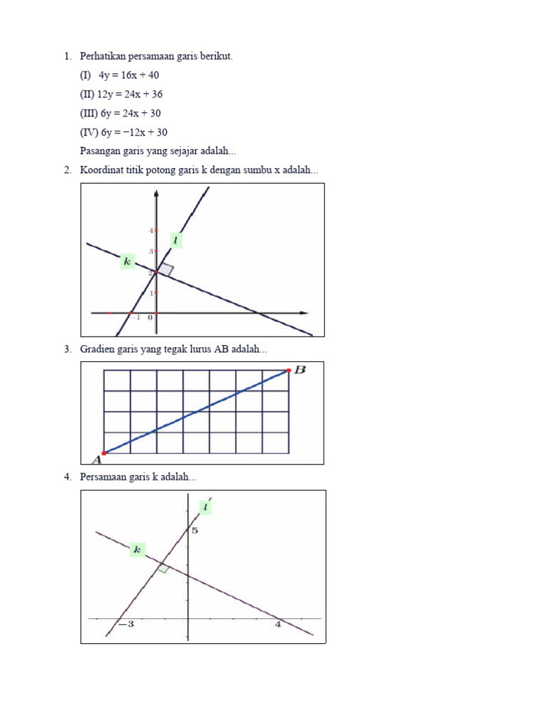 Pers Garis Lurus | PDF | Metode & Bahan Ajar