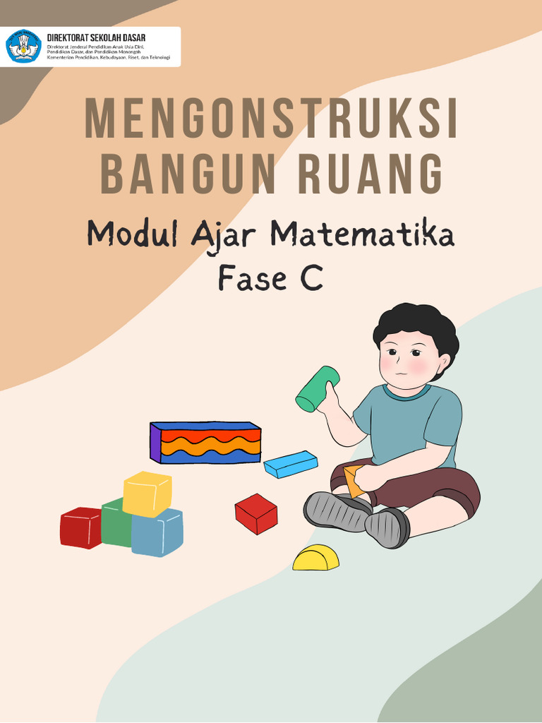 Modul Ajar Matematika - Mengonstruksi Bangun Ruang - Fase C | PDF
