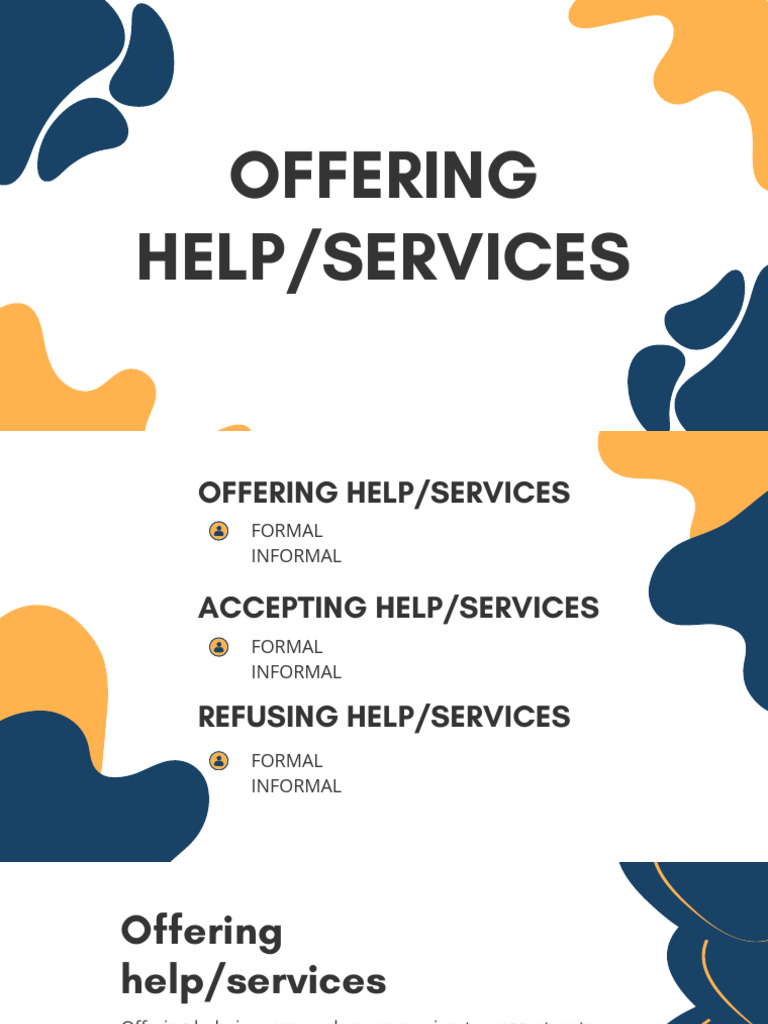 Offering Helpservices PDF Verb Morphology