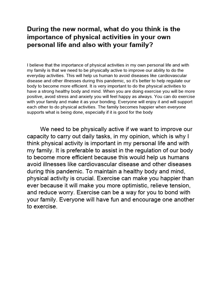 During The New Normal | PDF