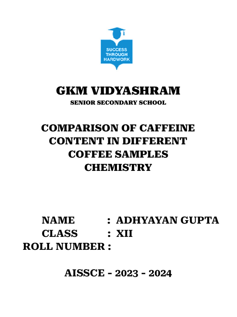 Intro For GKM Vidyashram | PDF