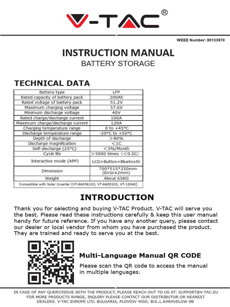 VT 12040 Manual | PDF | Qr Code | Electrical Engineering