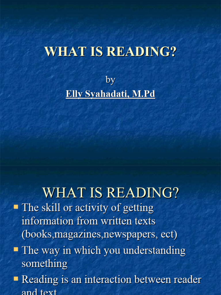 1 Intensive Reading | PDF