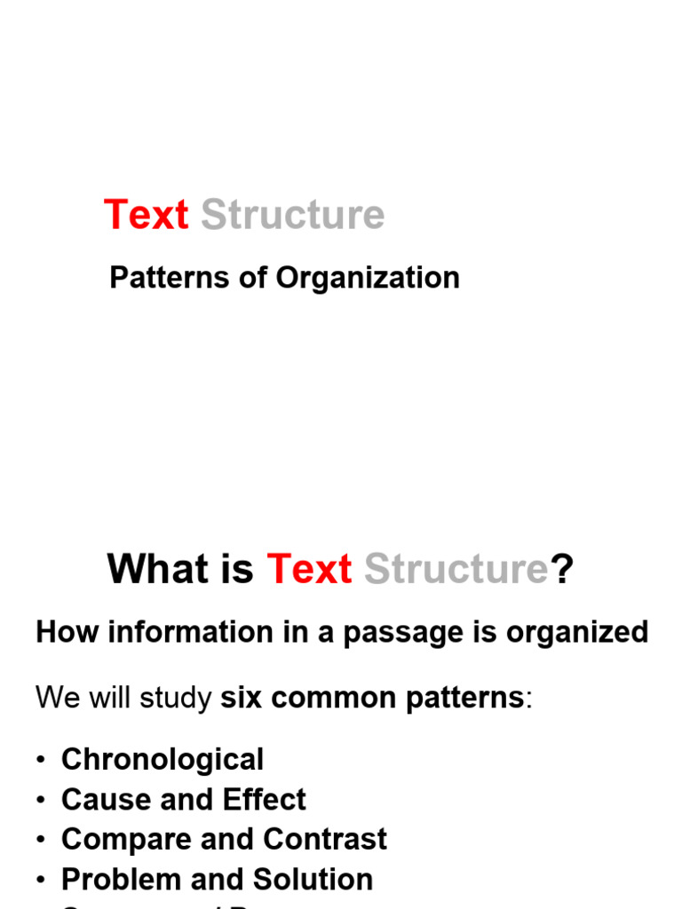 Text Structure 1 23 | PDF | Causality