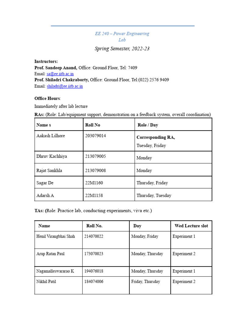 Course Overview | PDF | Ac Power | Electromagnetism