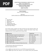 Surat - Edaran Pengisian KRE Dan Pengajuan Capaian Genap | PDF