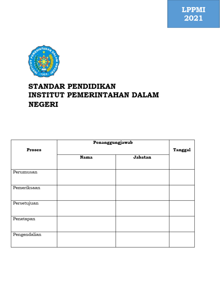 Standar Mutu SPMI Proses Pembelajaran Pengasuhan | PDF | Karier & Perkembangan | Bisnis