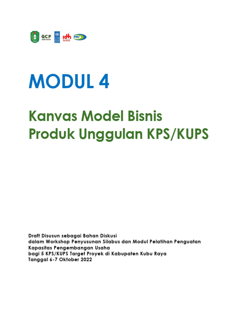 Pelatihan Bisnis KPS/KUPS | PDF