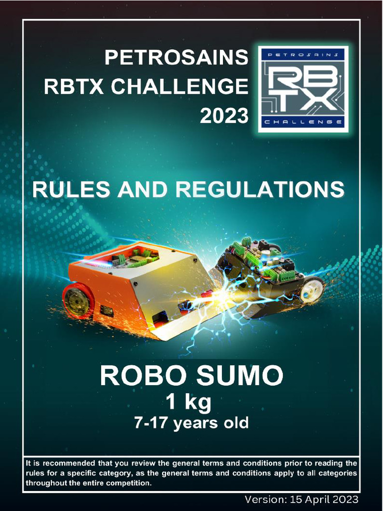 Robo Sumo 1kg (Reviewed With FP) | PDF | Area | Referee