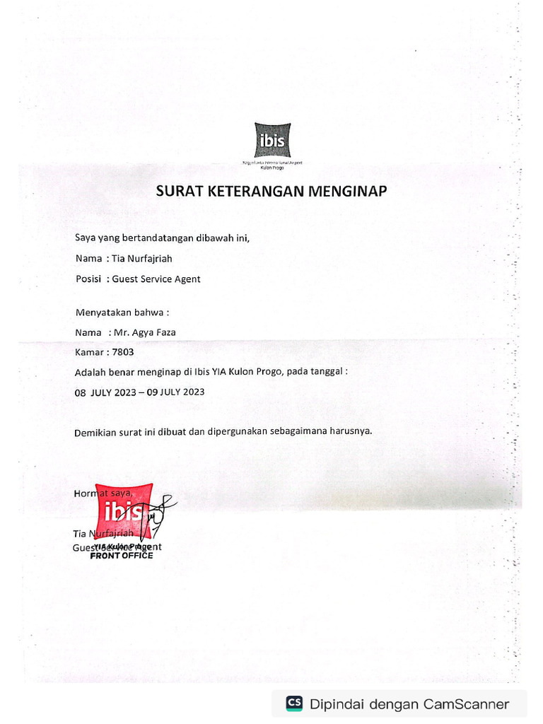 Ibis Hotel Agya | PDF