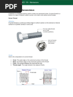 Knuckle Thread DIN 405 | PDF | Machining | Metalworking