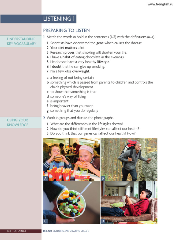 Unit 6 Listening 1 | PDF | Knowledge | Feeling