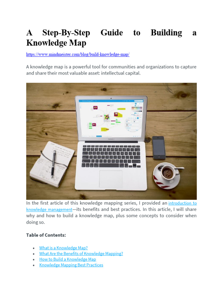A Step-By-Step Guide To Building A Knowledge Map | PDF | Knowledge ...