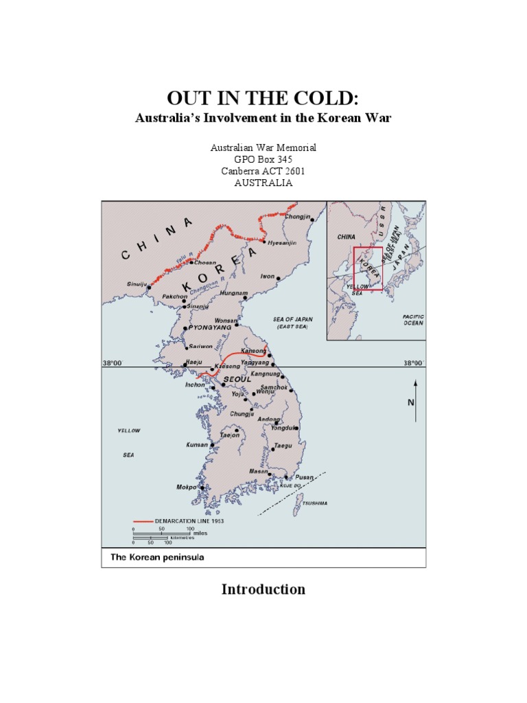 OUT IN THE COLD: Australia's Involment in The Korean War | PDF | Cold ...