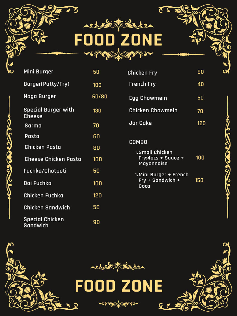 Food Zone | PDF