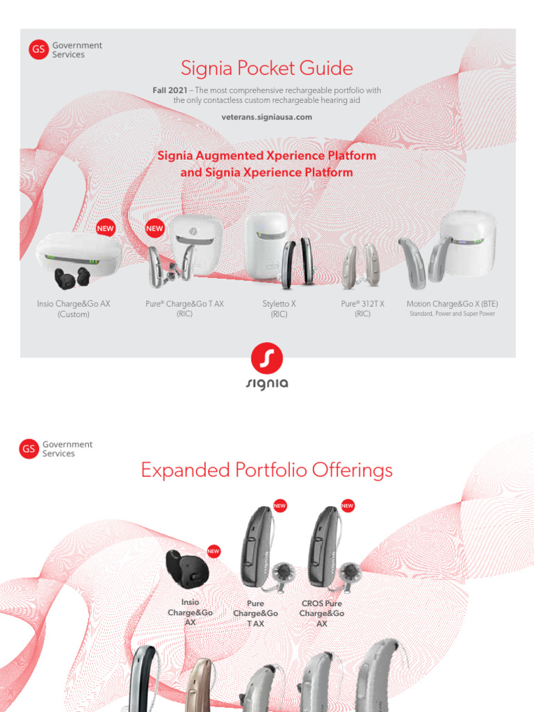 SIV-11404 - Signia GS Pocket Guide November 2021 | PDF | Hearing Aid ...