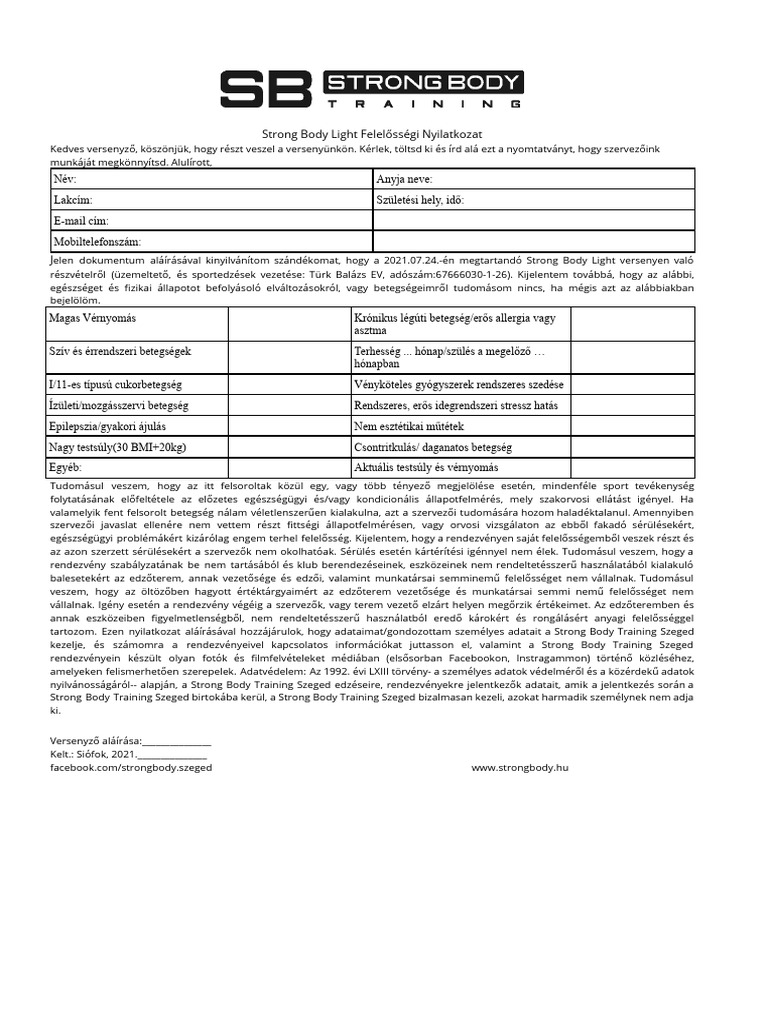 SB Light Felelossegi2021 | PDF