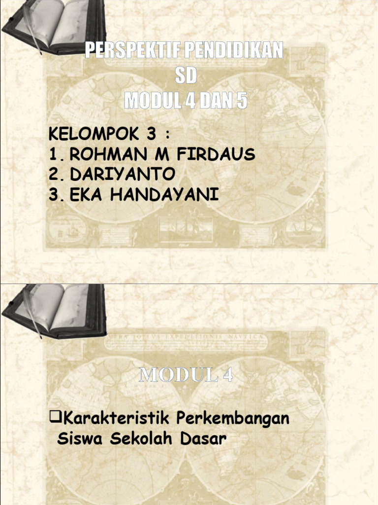 Perspektif Modul 4-5 Fix | PDF | Karier & Perkembangan | Sains & Matematika