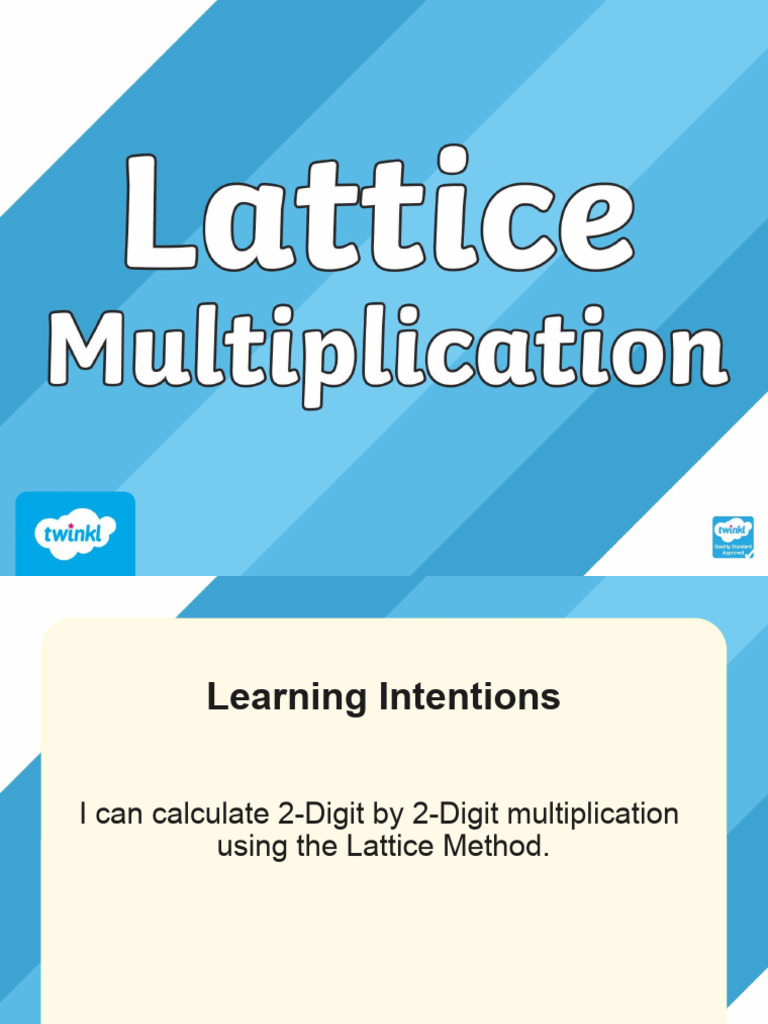 Au N 2549123 Lattice Method Multiplication Powerpoint - Ver - 1 | PDF ...