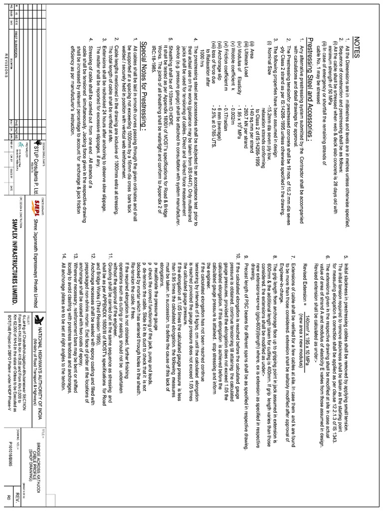 B065-R0-CABLE PROFILE (SHEET 5 OF 5) | PDF