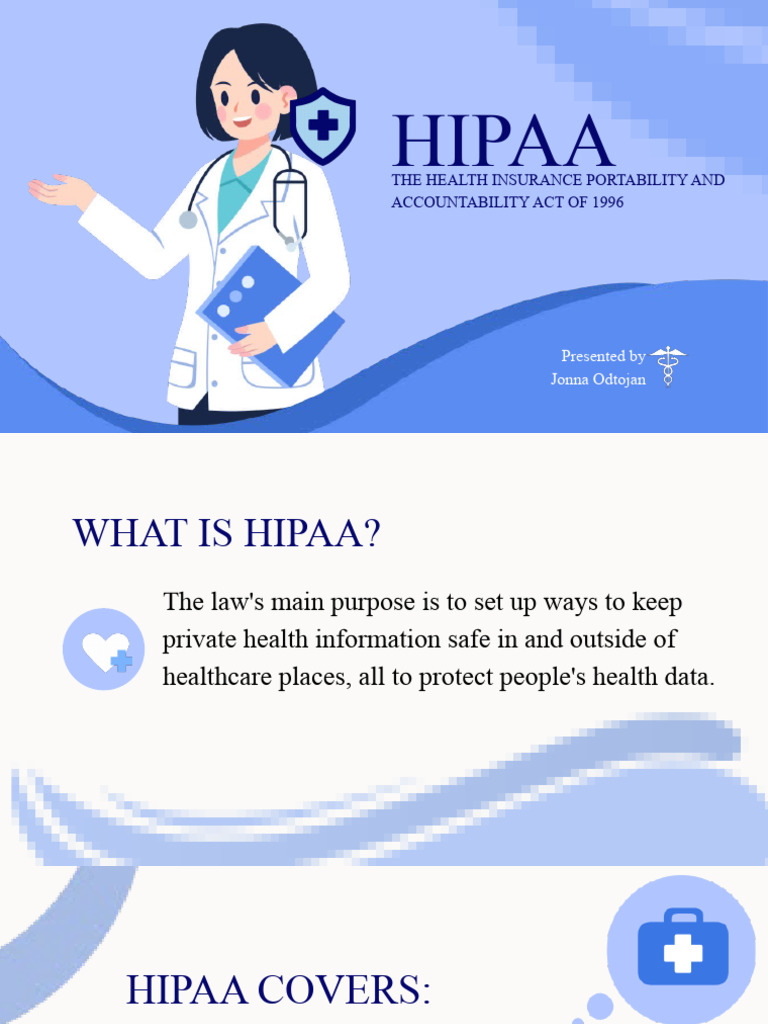 HIPAA | PDF | Health Insurance Portability And Accountability Act | Privacy