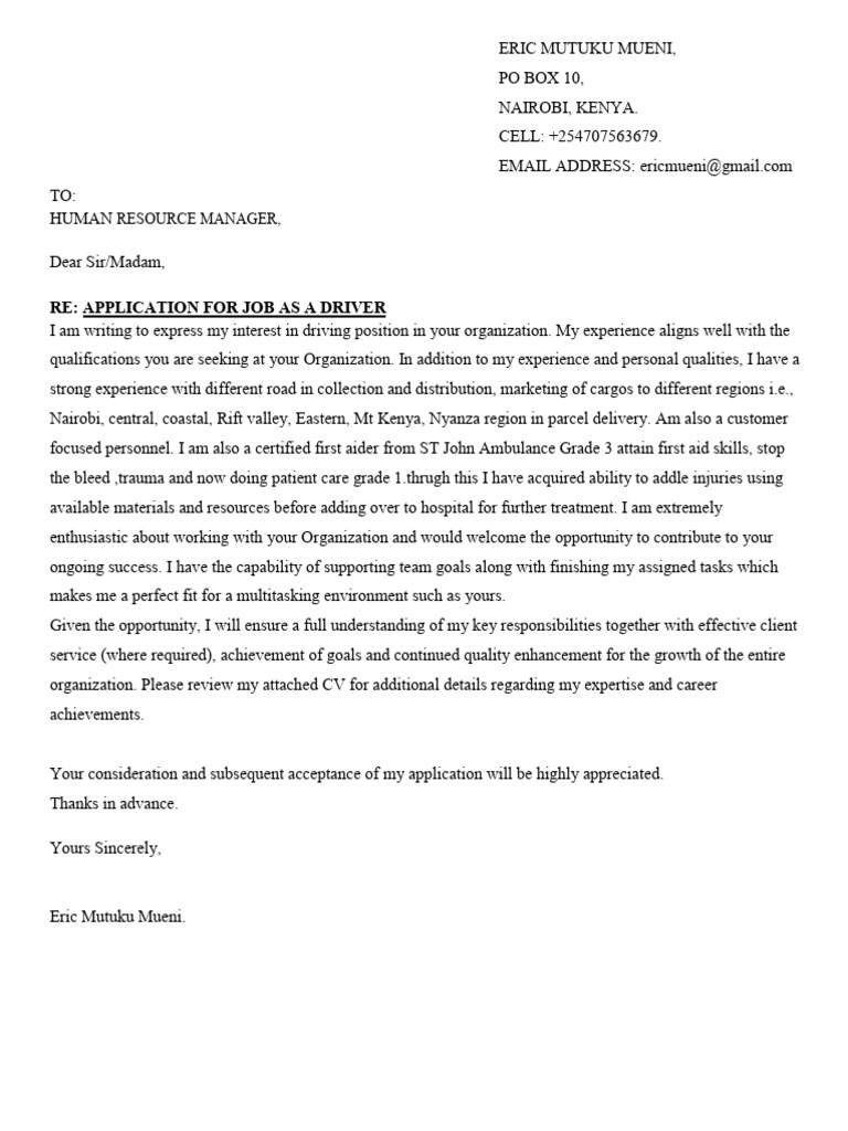 Curriculum Vitae Eric Mutuku Mueni | PDF | First Aid