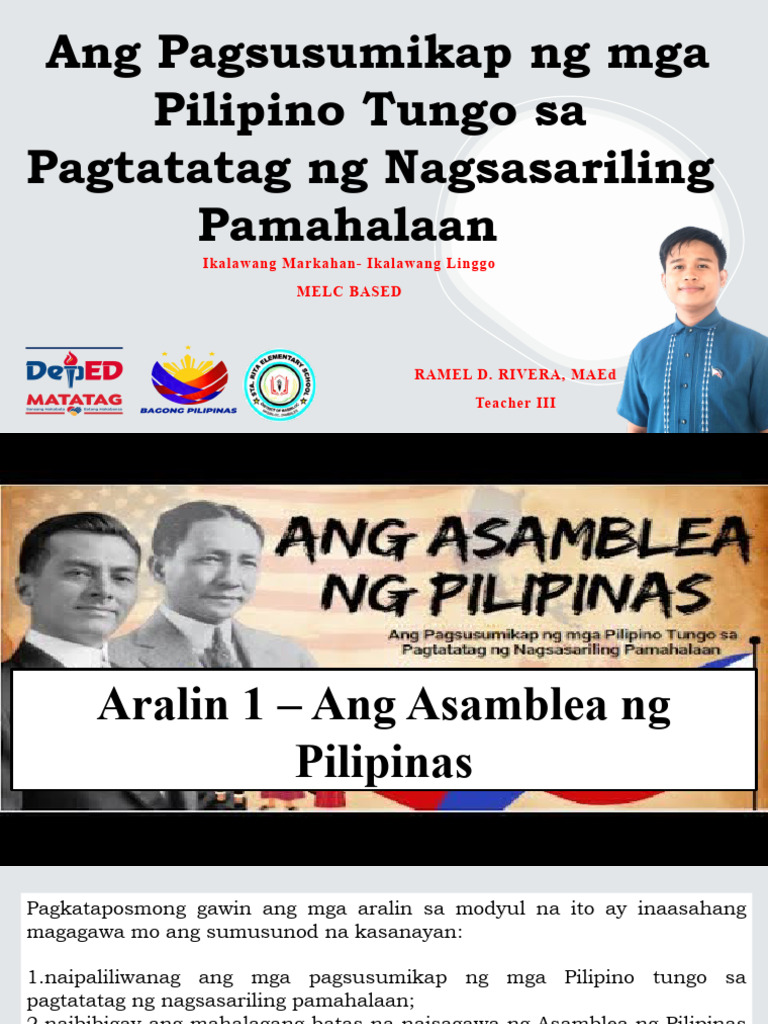 AP 6 - Quarter 2 Week 2 | PDF