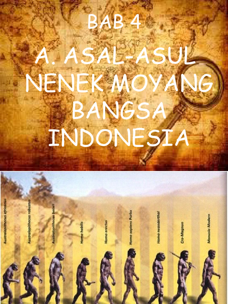 Bab 4a Asal-Usul Nenek Moyang Indonesia | PDF