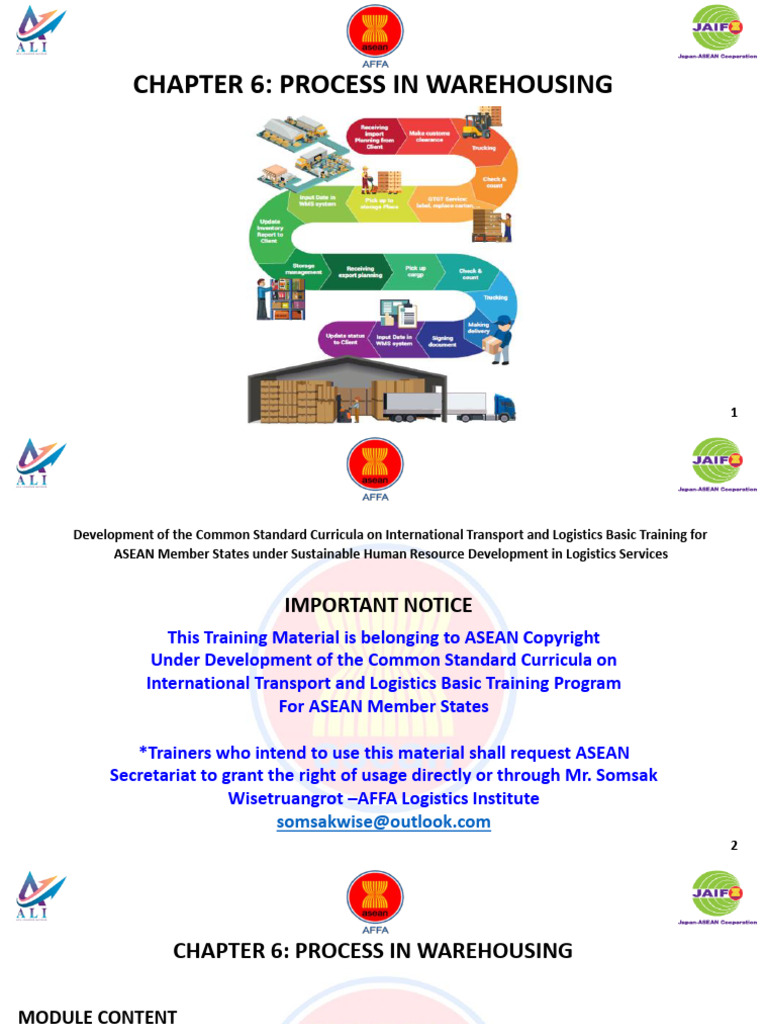Chapter 06 Process in Warehouse | PDF | Warehouse | Performance Indicator