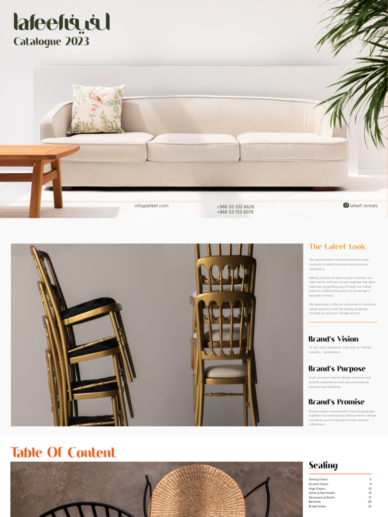 Lafeef New Catalogue 2023 | PDF | Materials