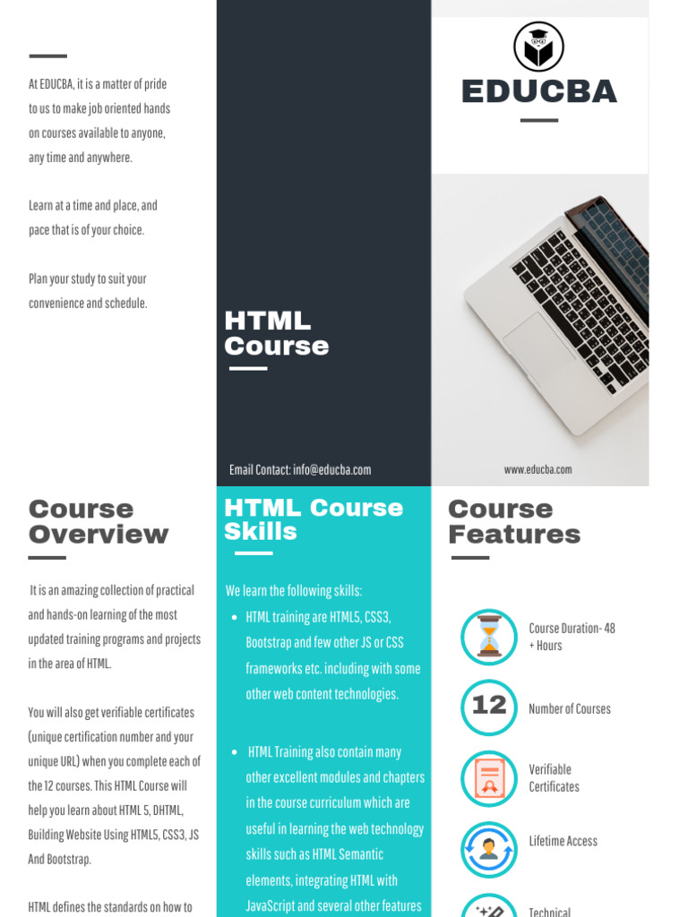 Html Course Download Free Pdf Html Document Object Model