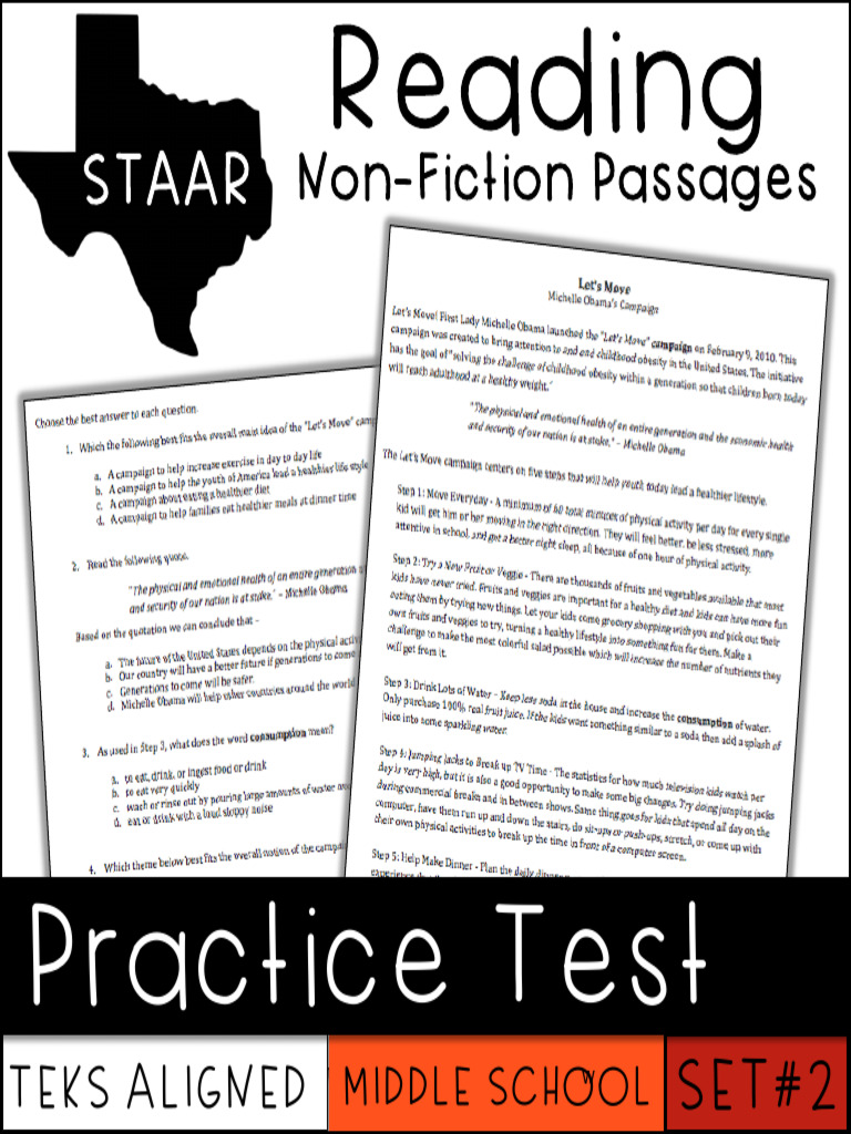 Staar: Practice Test | PDF | Whales | Let's Move!