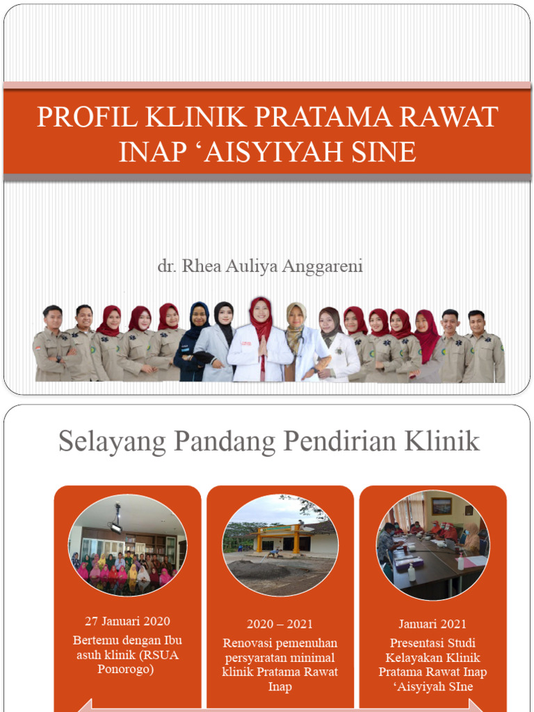 Profil Klinik Pratama Rawat Inap Aisyiyah Sine | PDF