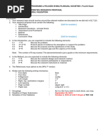 Sample Answer Sheet for Civil Service Exam | PDF | Educational Stages ...