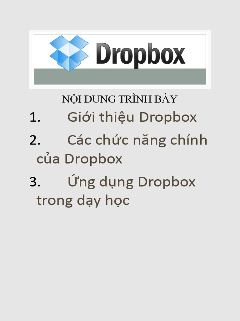 Dropbox | PDF